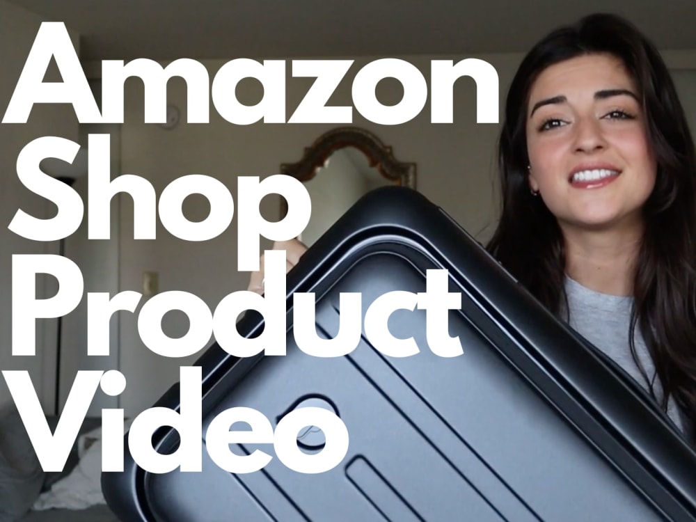 An Amazon Shoppable Video for your Amazon Product | Upwork