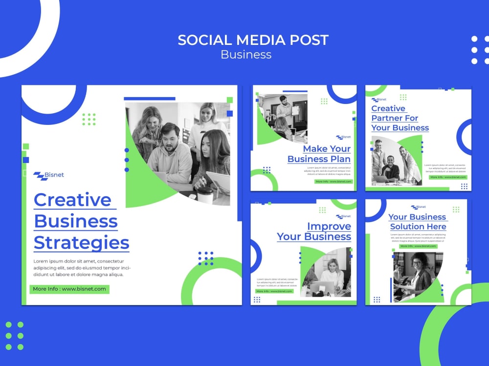 Professionally designed social media posts for Instagram and Facebook ...