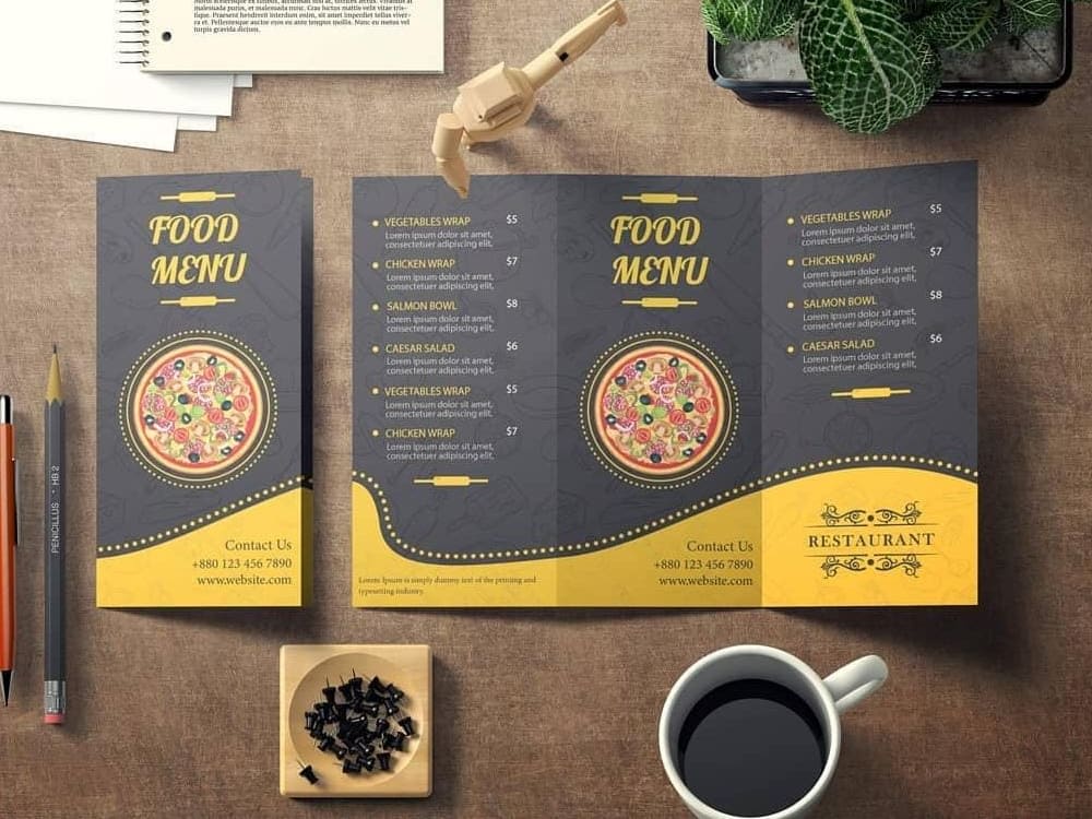 Amazing menu design, editable food restaurant menu | Upwork