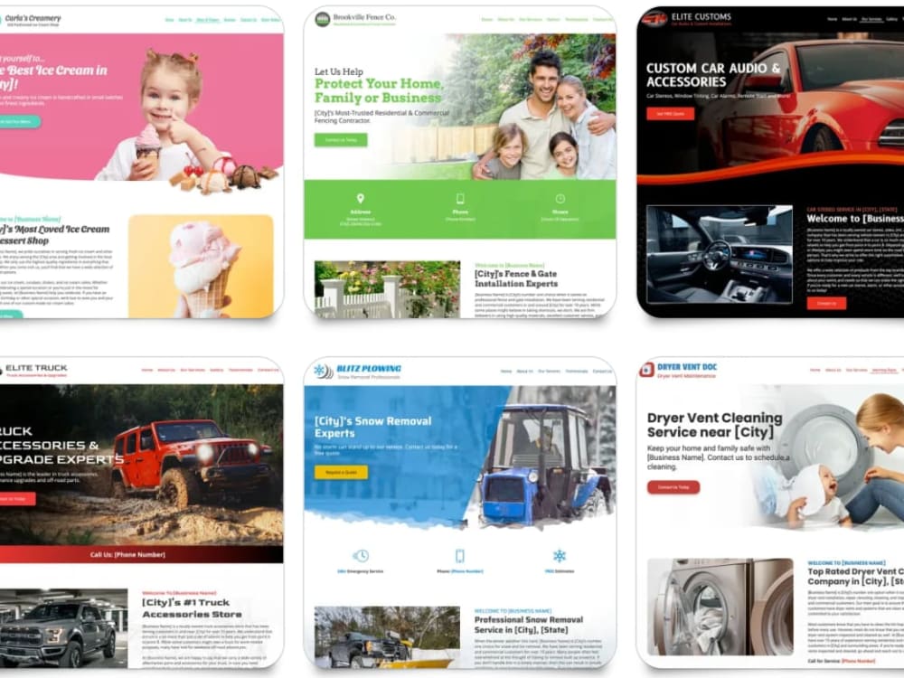 A responsive 5-8 page industry-specific website and a live demo in 24 ...