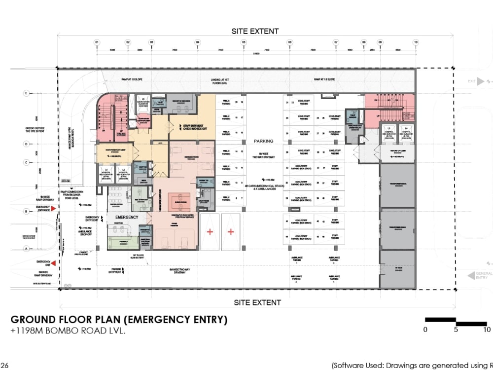 Architectural Concept Development, 3D renderings & Model, Floor Plans ...