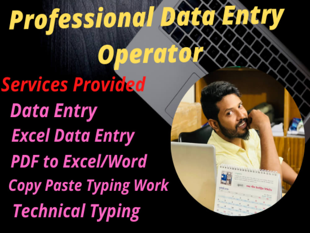 I am a professional Data Entry Expert and Digital Marketer. | Upwork