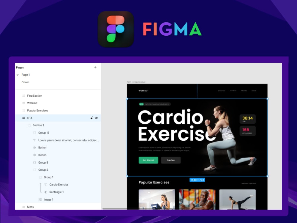 Front-end code of your figma designs - web apps and websites | Upwork