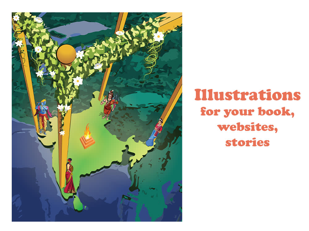 Amazing illustrations for your book other purposes | Upwork