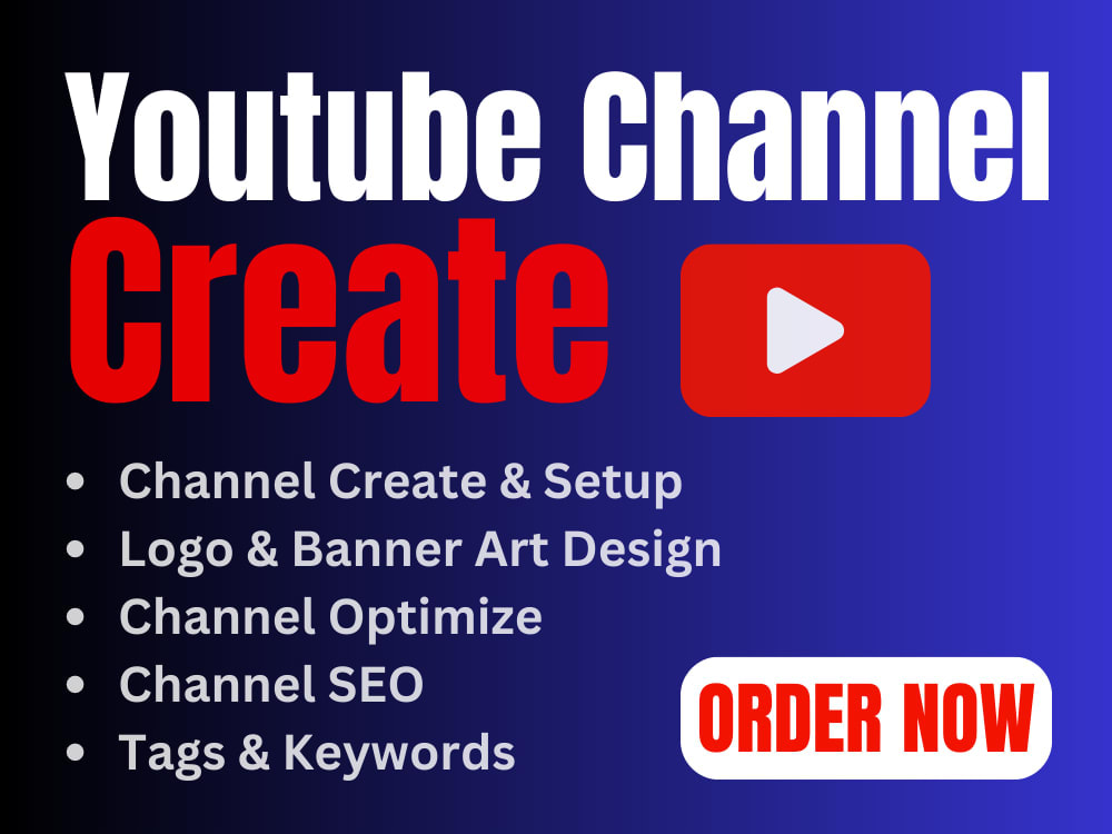 Help Create a Successful Youtube channel, logo, Art, Intro & intro ...