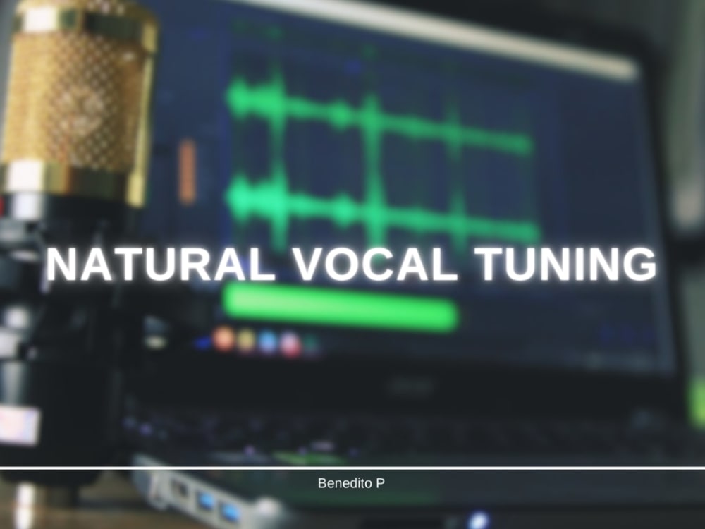 A manually natural vocal tuning using melodyne | Upwork