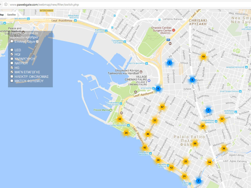 An online map with Google Maps API, online gis, mobile app with maps | Upwork