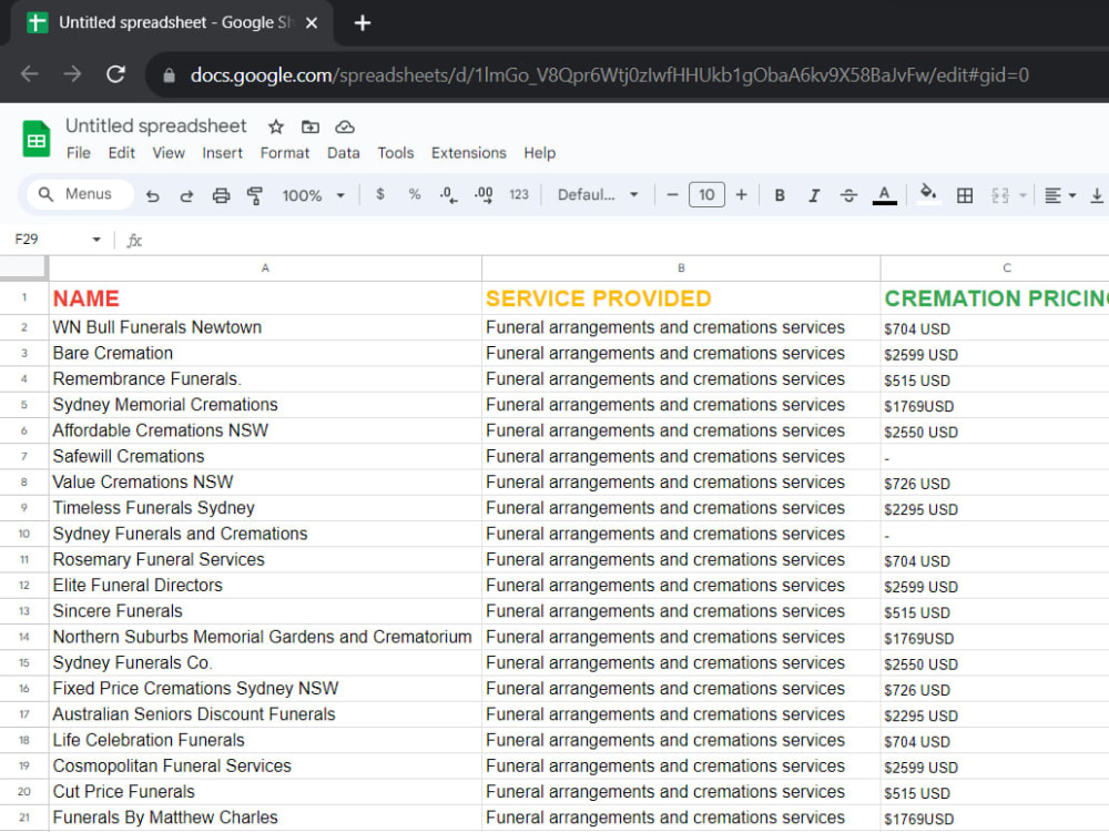 Fastest data entry excel, internet research, data mining | Upwork