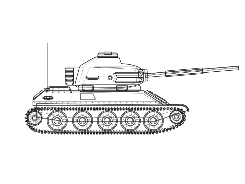 Simple and complex line art illustration | Upwork