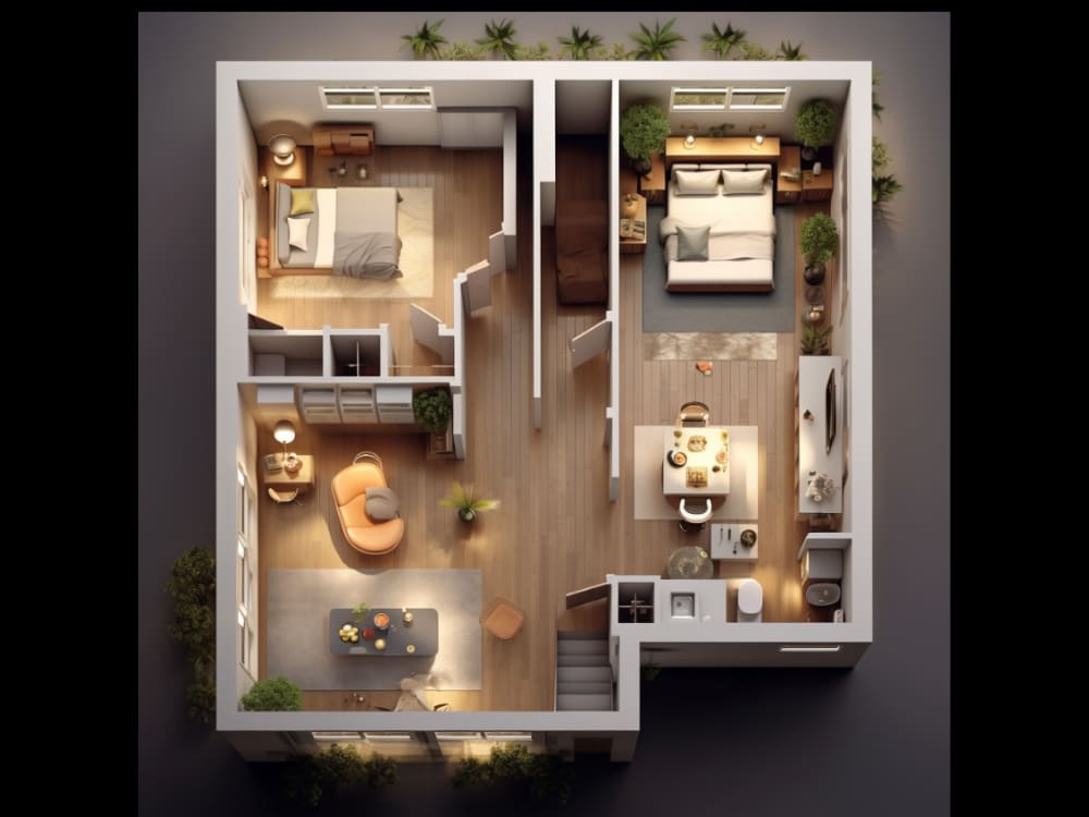 A Professional 3D Floor Plan Rendering to Bring Your Space to Life ...