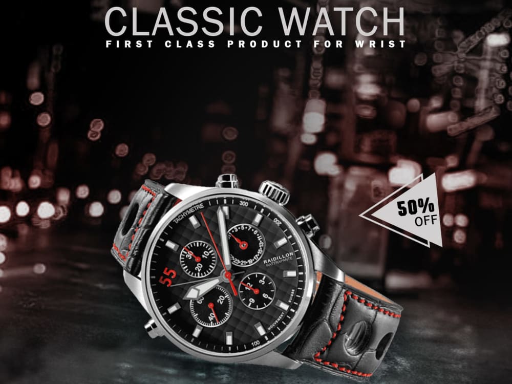 Watch social media posts,Watch posts,flyer design, Watch design | Upwork