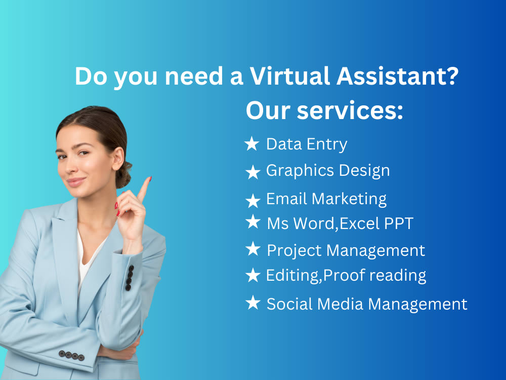 Exceptional Virtual Assistant services and Fantastic Administrative support | Upwork