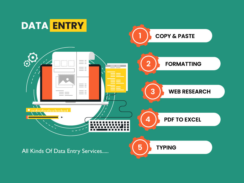 Data Entry Web Research Typing Copy Paste And Data Collection Upwork