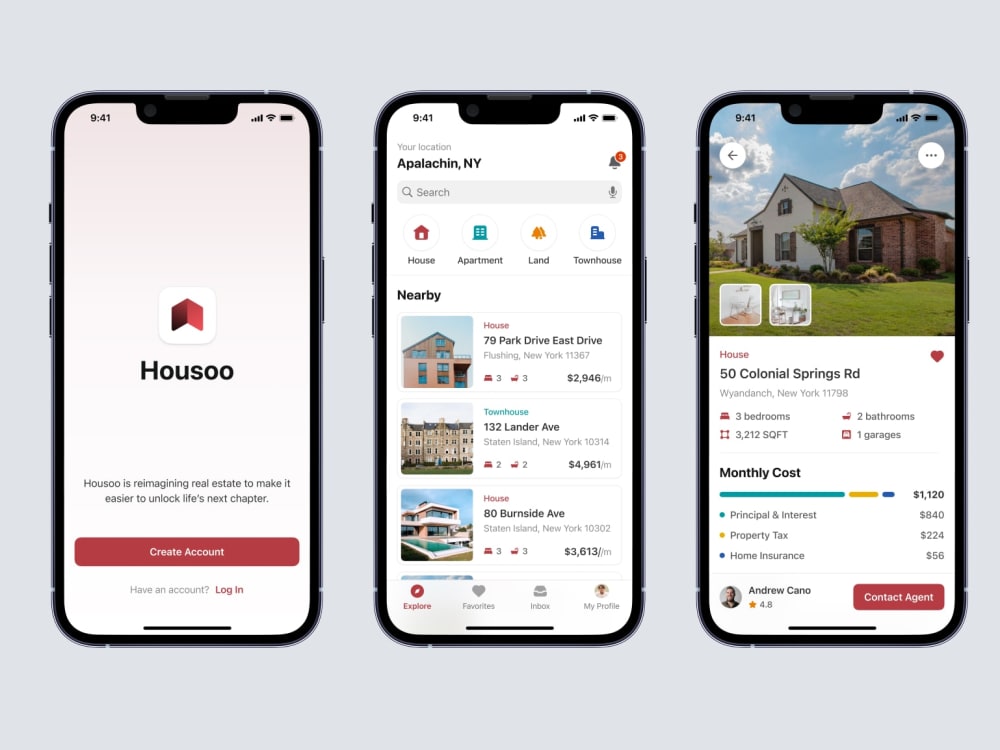 A unique Property Rental app for your business | Upwork