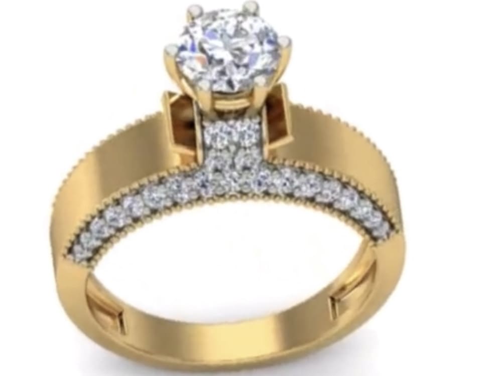 3d ring animation ,3d ring modeling with texturing and rendering | Upwork