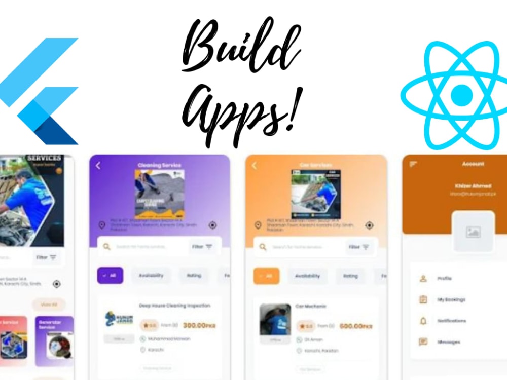 A Cross Platform Mobile App Made With Flutter Or React Native Upwork