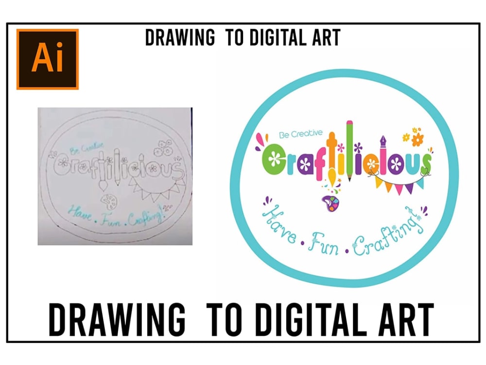 Convert sketch to vector art skilfully | Upwork