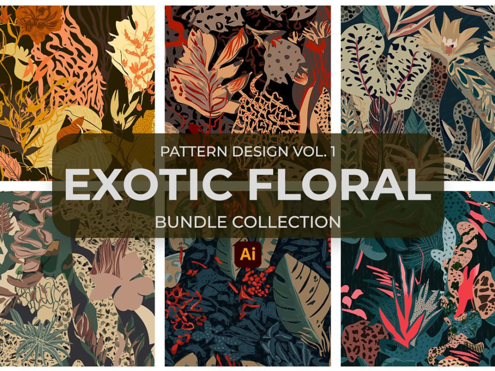 Exotic pattern print ready for textile and garment | Upwork