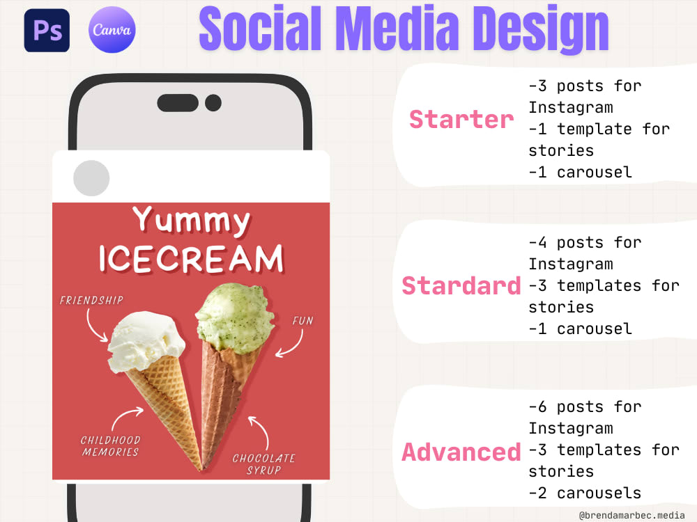 Amazing Instagram posts designs made with Canva | Upwork