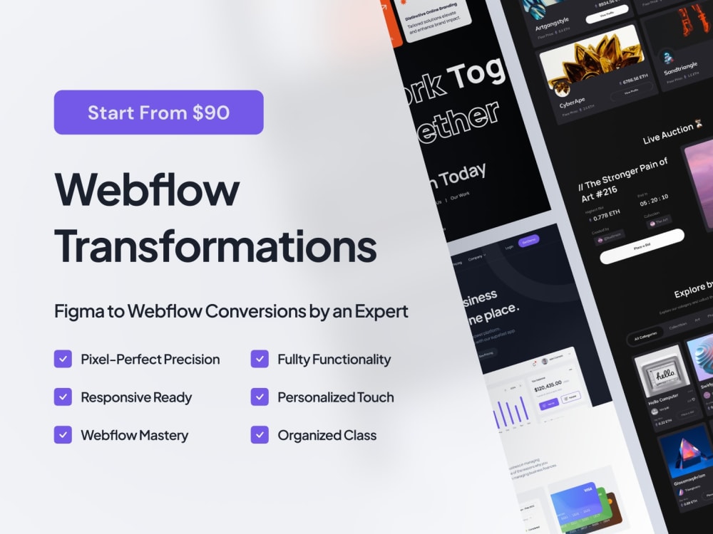 Functional Website Base on Your Design Concept | Upwork