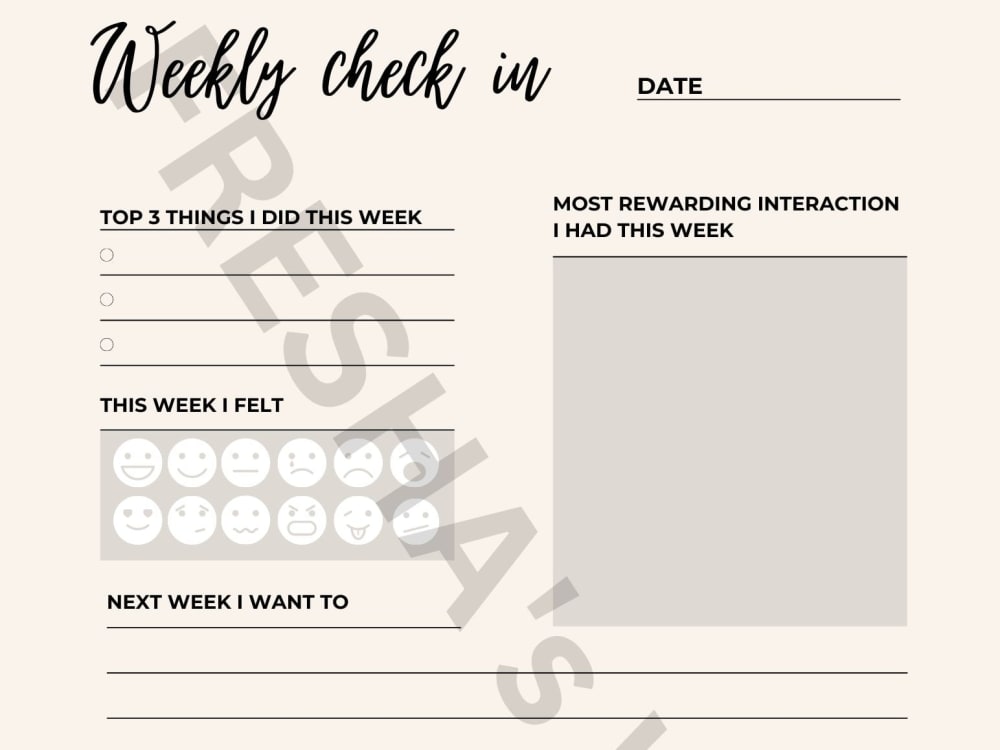 Digital Trendy Planner Templates | Upwork