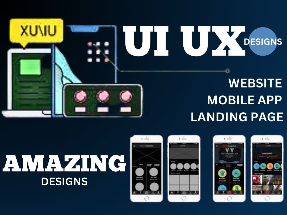Responsive UI UX Design For Website | Landing Page UI UX Design | Upwork