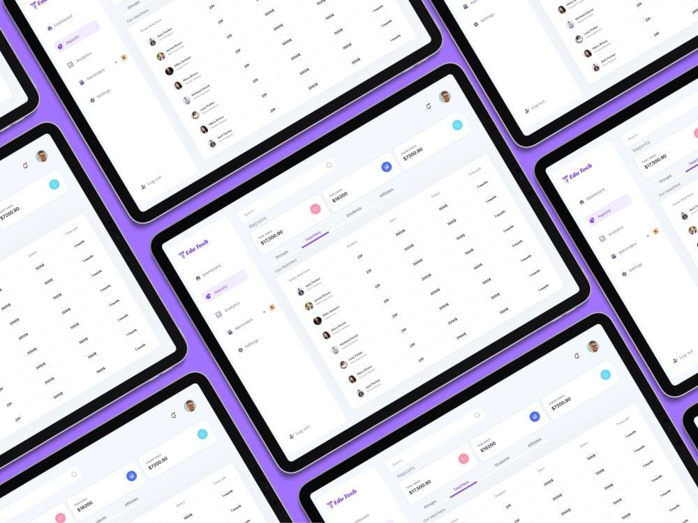 Professional dashboard interface design | Upwork