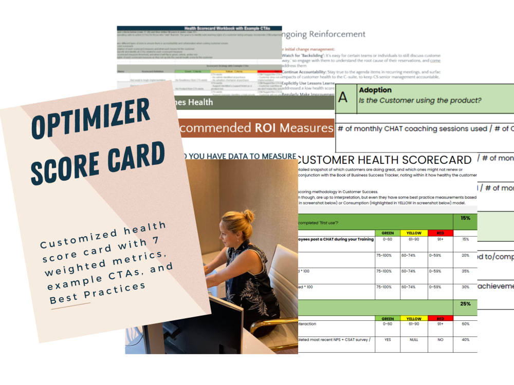 Proven customer health scorecard to optimize Onboard, Engage, Adopt ...