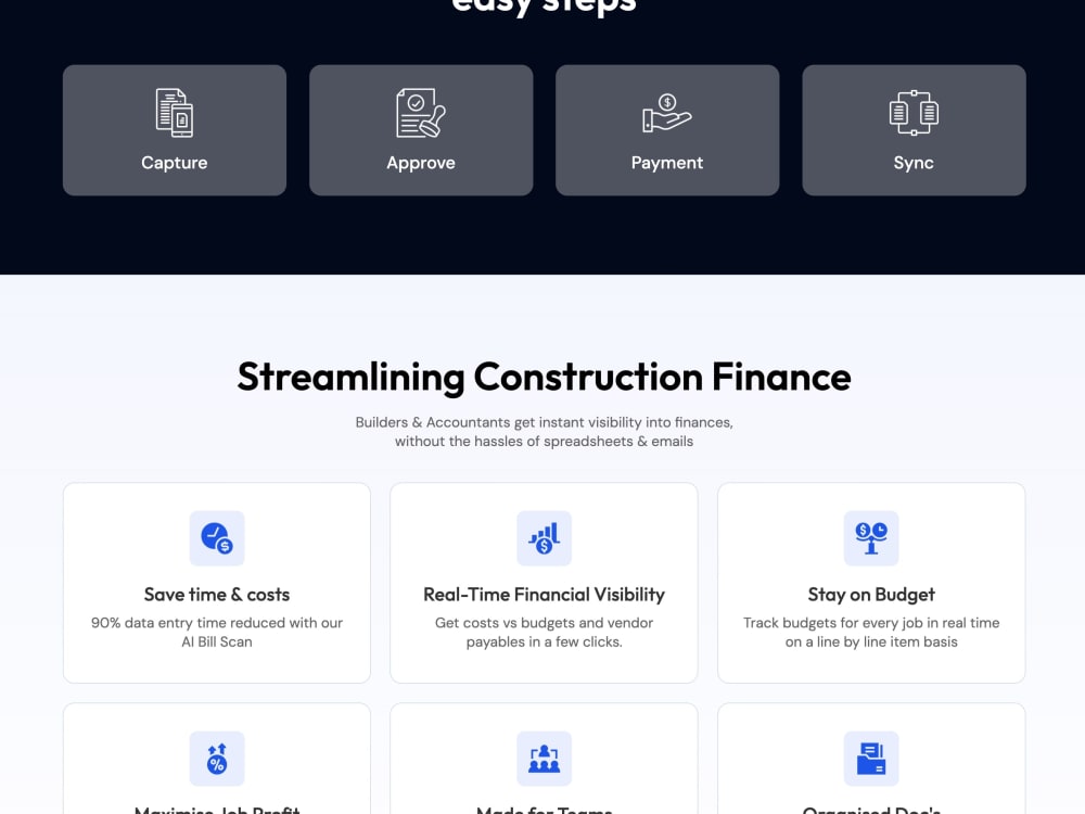 A world-class static landing website built on Webflow. | Upwork