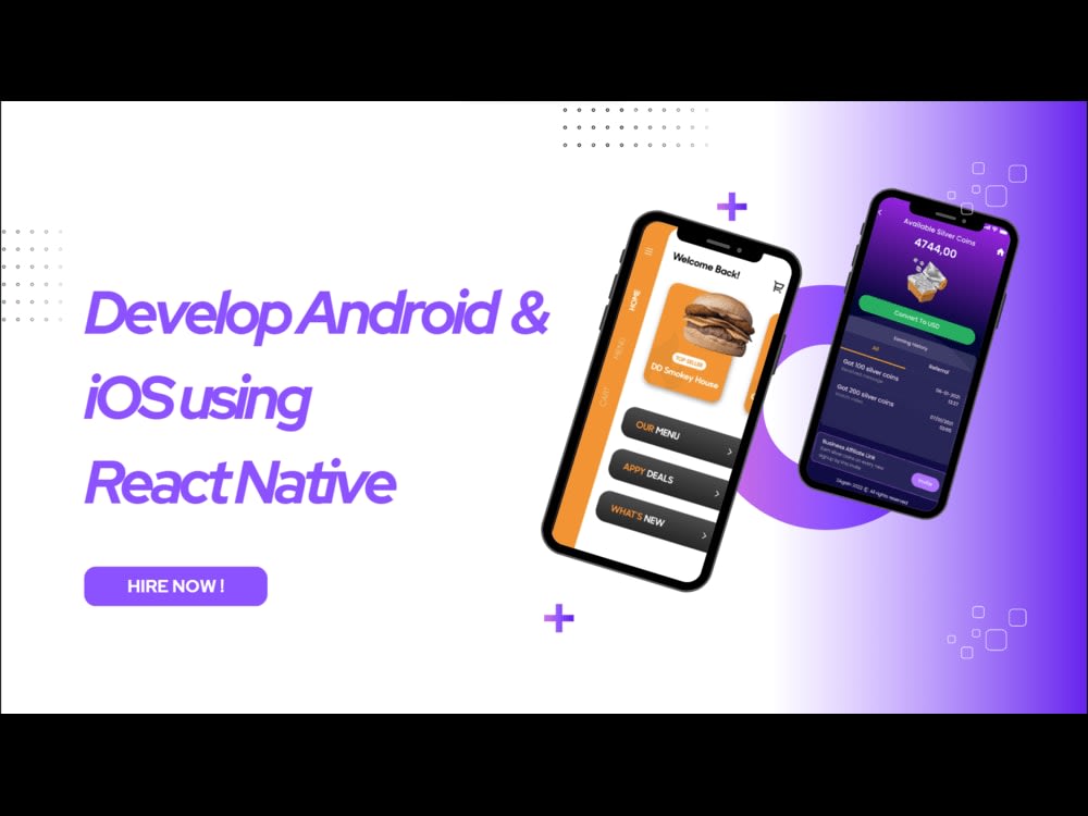You Develop Ios And Android Mobile App Using React Native Upwork 4225