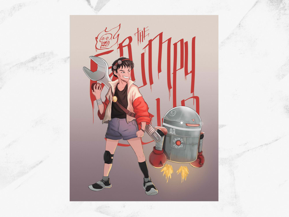 A high-resolution character design illustration | Upwork