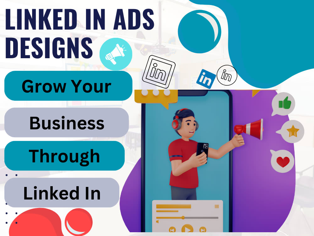 Lustrous linked in ads designs | Upwork