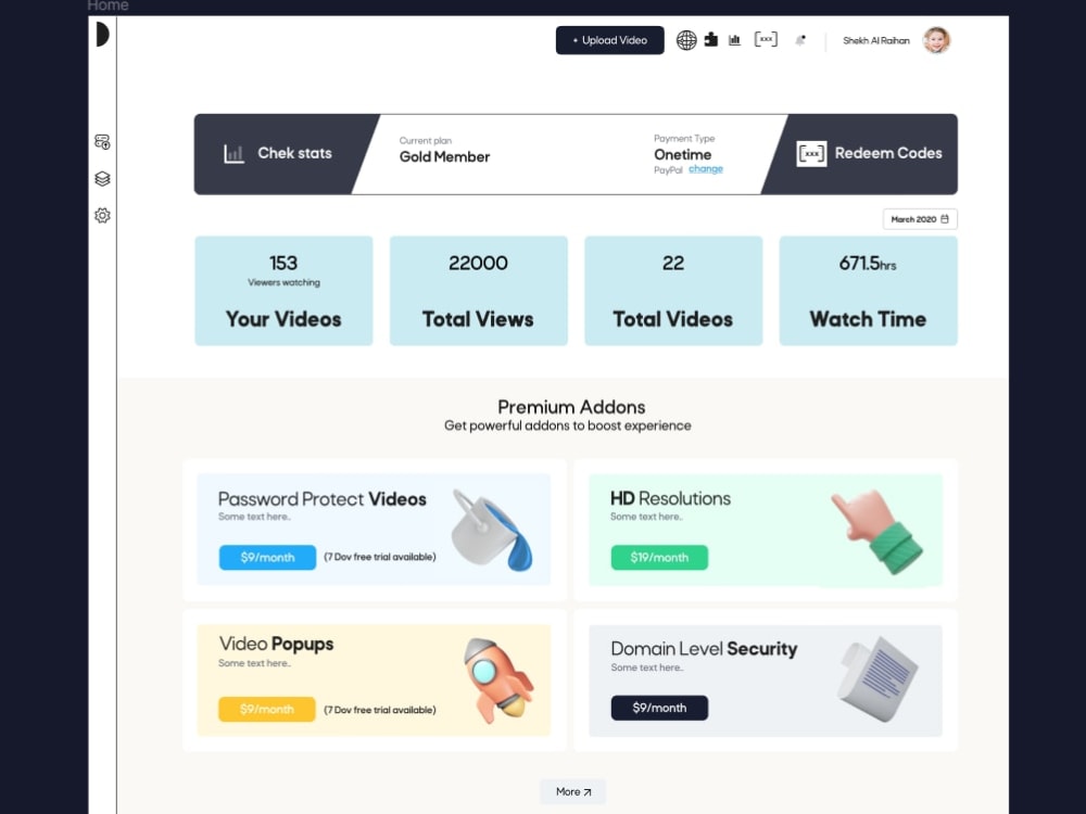 UI/UX Design for Responsive Website | Upwork