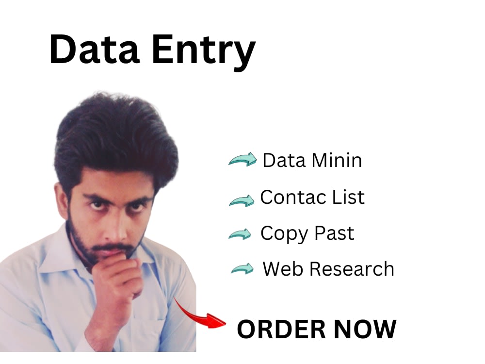 Data entry,100% qualified data to grow up your Bunisses | Upwork