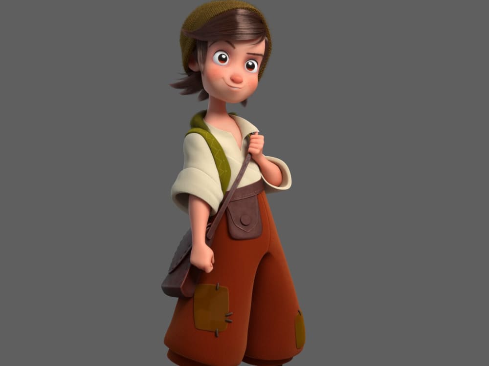 3d kids character design, character rigging and 3d rhymes animation ...