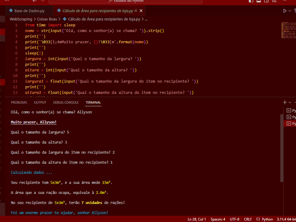 Professional Python Project for scripts, data entry or fix | Upwork