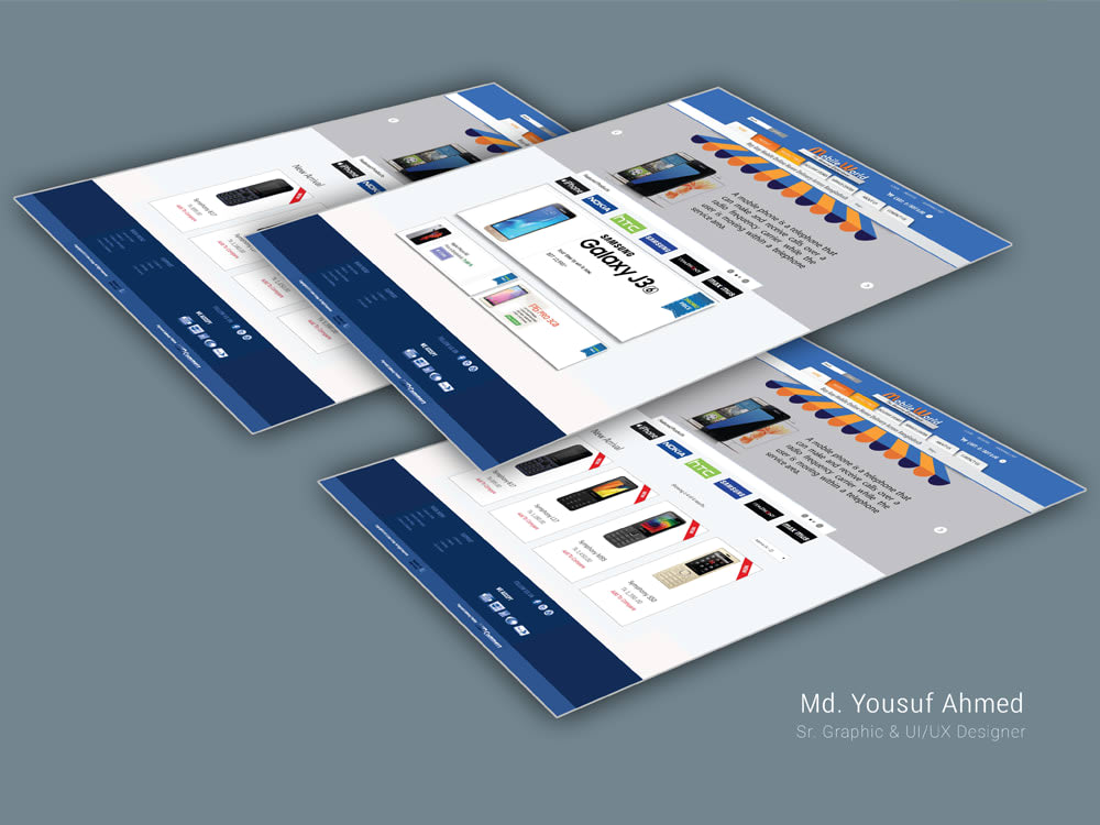 UI/UX designer | Web & mobile design | Website design | Wireframe UX design | Upwork