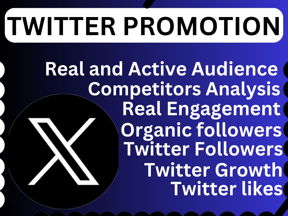 Organic twitter growth, increase follower and Engagement | Upwork