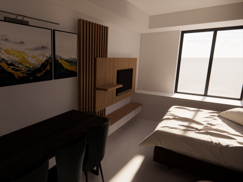 A fantastic Interior Designed Room with clear and nice quality. | Upwork
