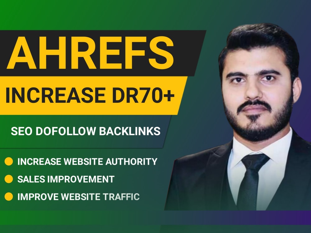 Increase domain rating, domain authority Ahrefs DR70+ | Upwork