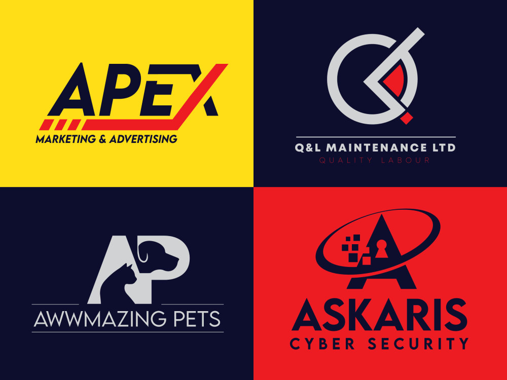 Wordmark, Lettermark, Monogram, Iconic and Typography logo design | Upwork