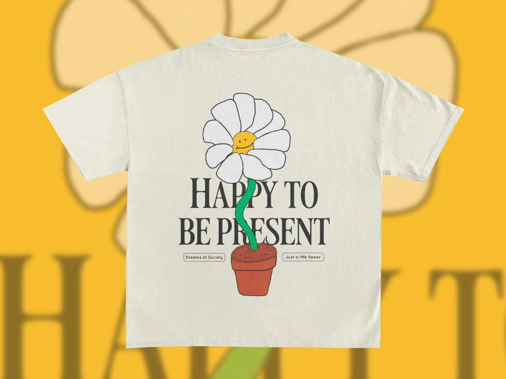 A Beautiful Illustrated T-Shirt Design | Upwork