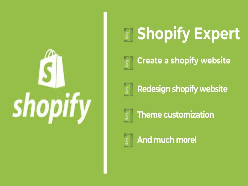 A Shopify store designer, Shopify store developer, Shopify expert and ...