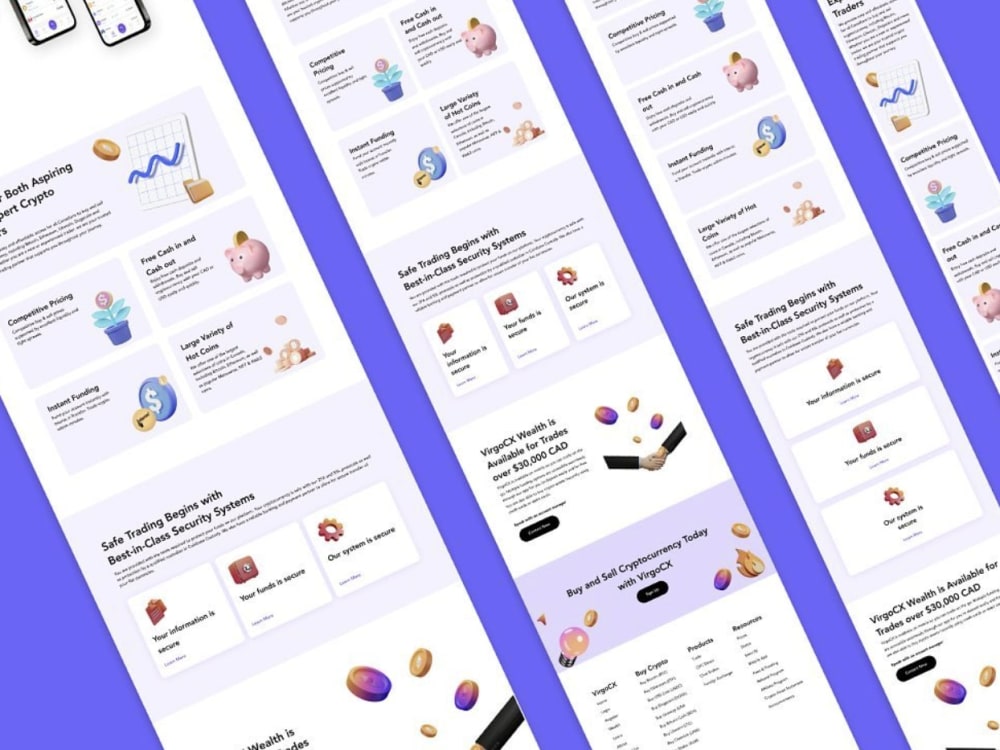 A fully customize Webflow responsive website | Upwork