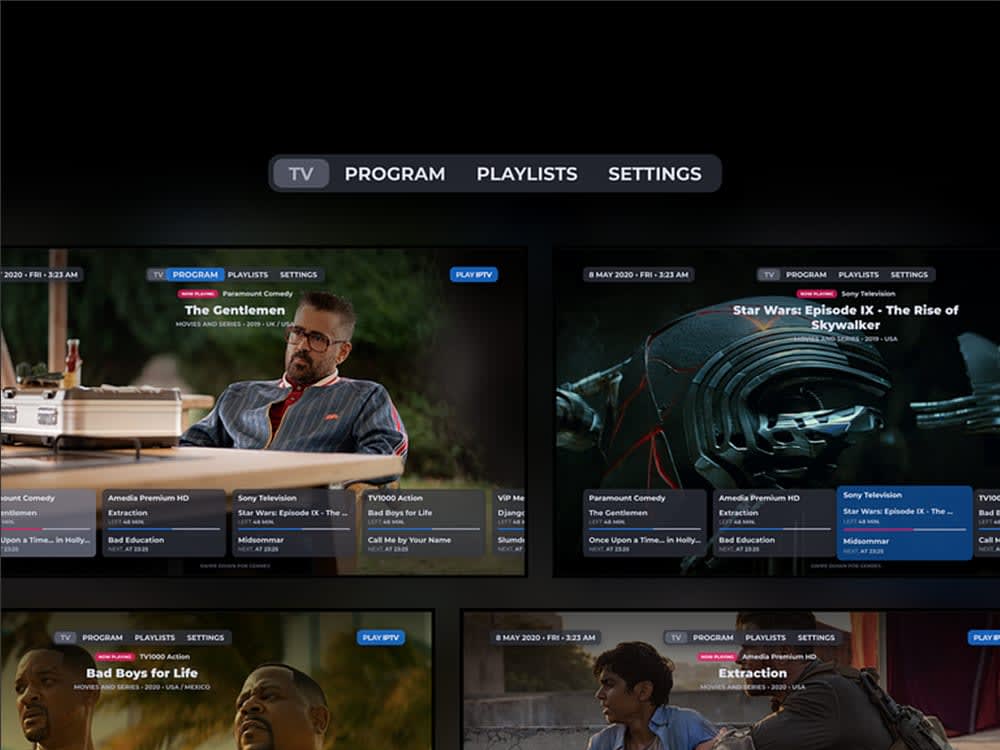 A smart iptv app and website, and IPTV app rebrand for Android/ IOS ...