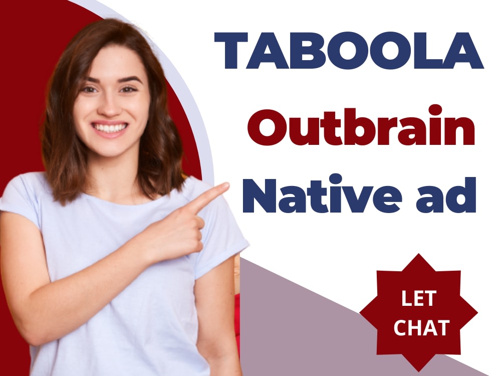 Fantastic work done on Taboola ads, outbrain, mgid ads, Native ads set ...