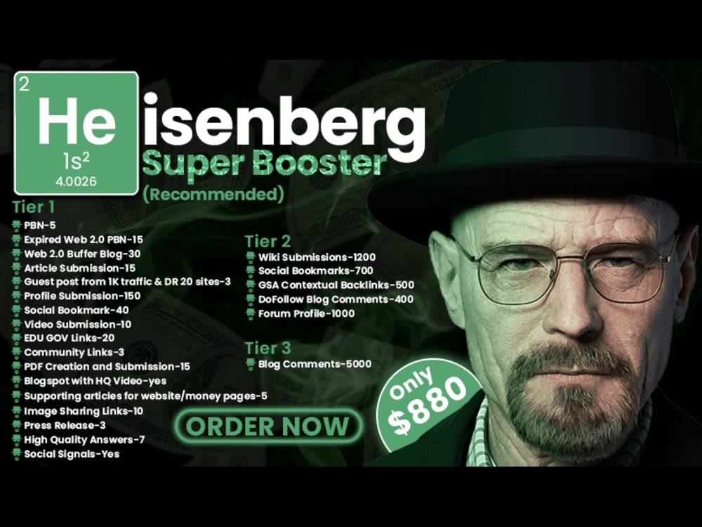 Epic Breaking Bad SEO Package - Game Changing Holistic Ranking Service ...