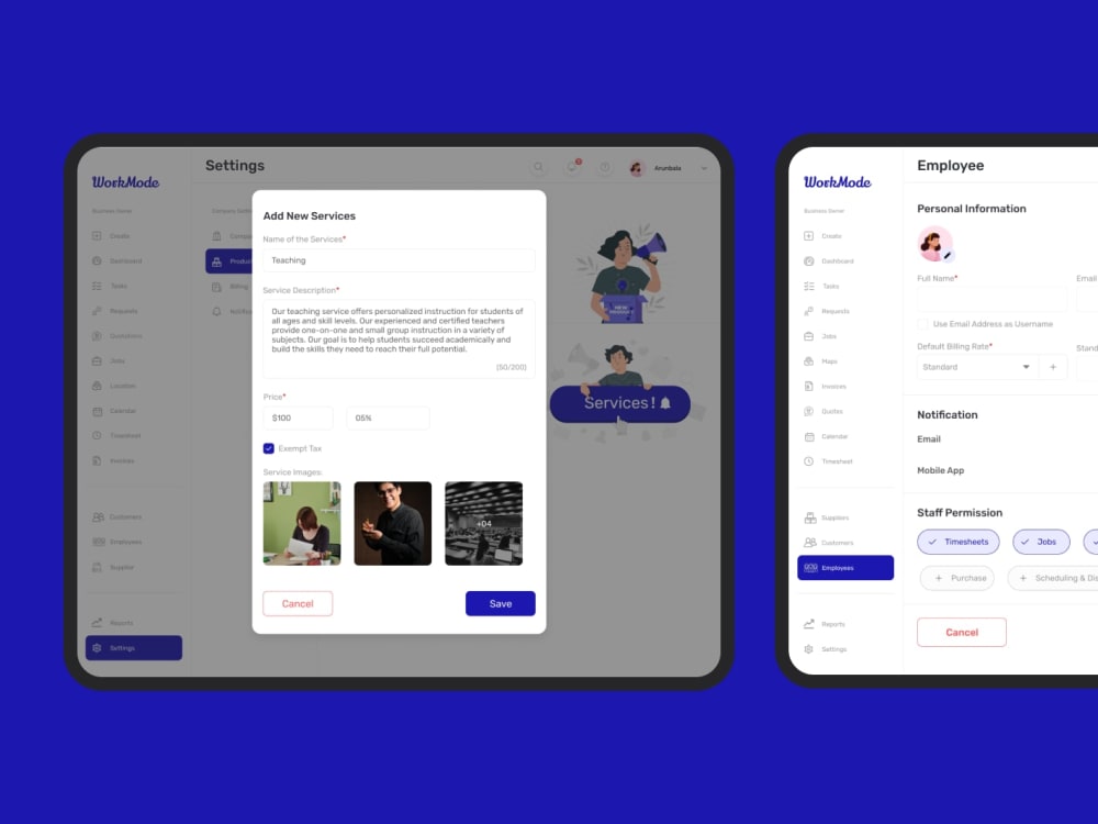 A web app UI design that is aesthetic, easy to use and navigate. | Upwork