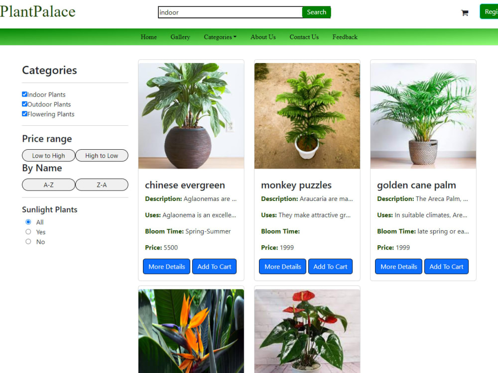 E Commerce Website With The Help Of Html Css Bootstrap Angular Etc