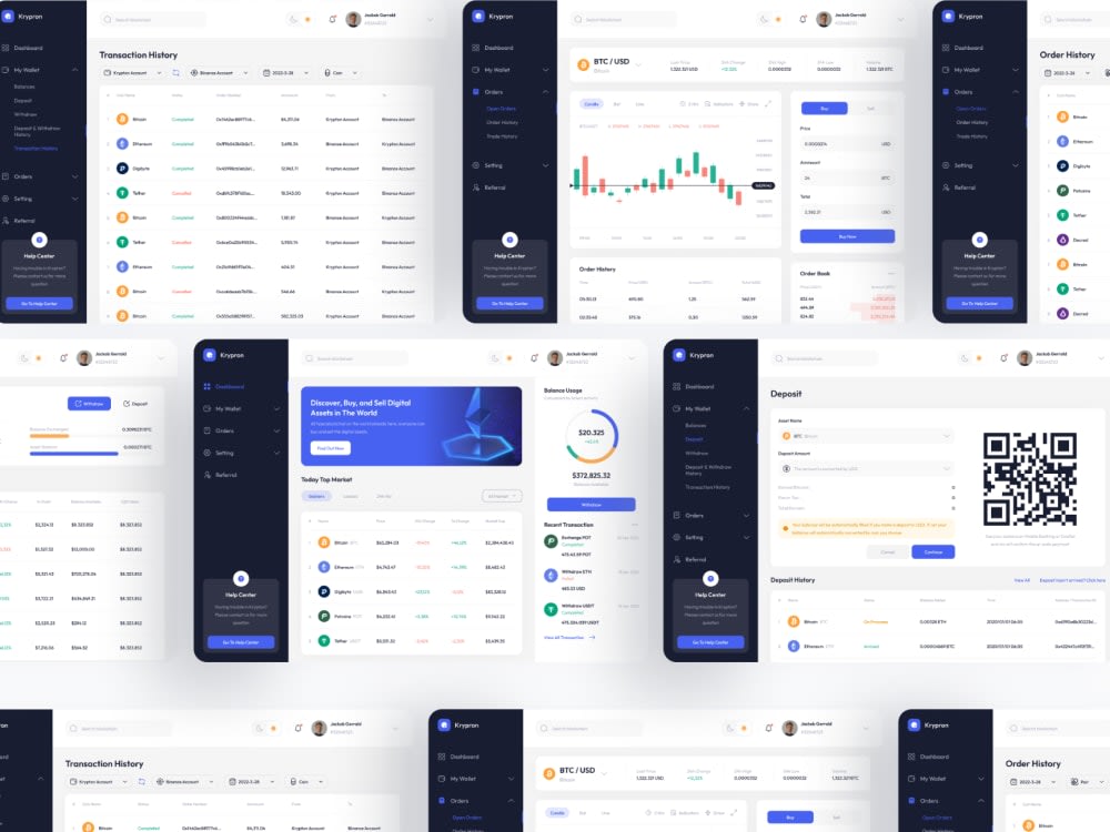 Dashboard design, web app, admin panel, SaaS UI UX | Upwork